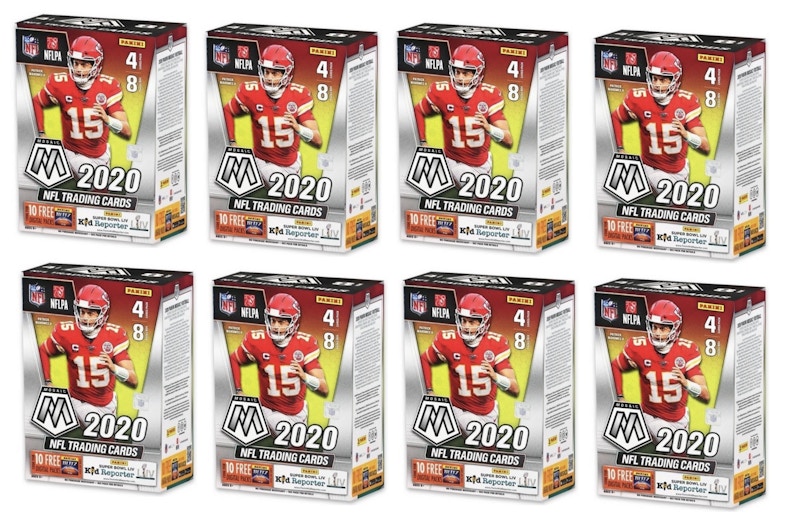 2020 Panini Mosaic Football Blaster Box 8x Lot - 2020 - US