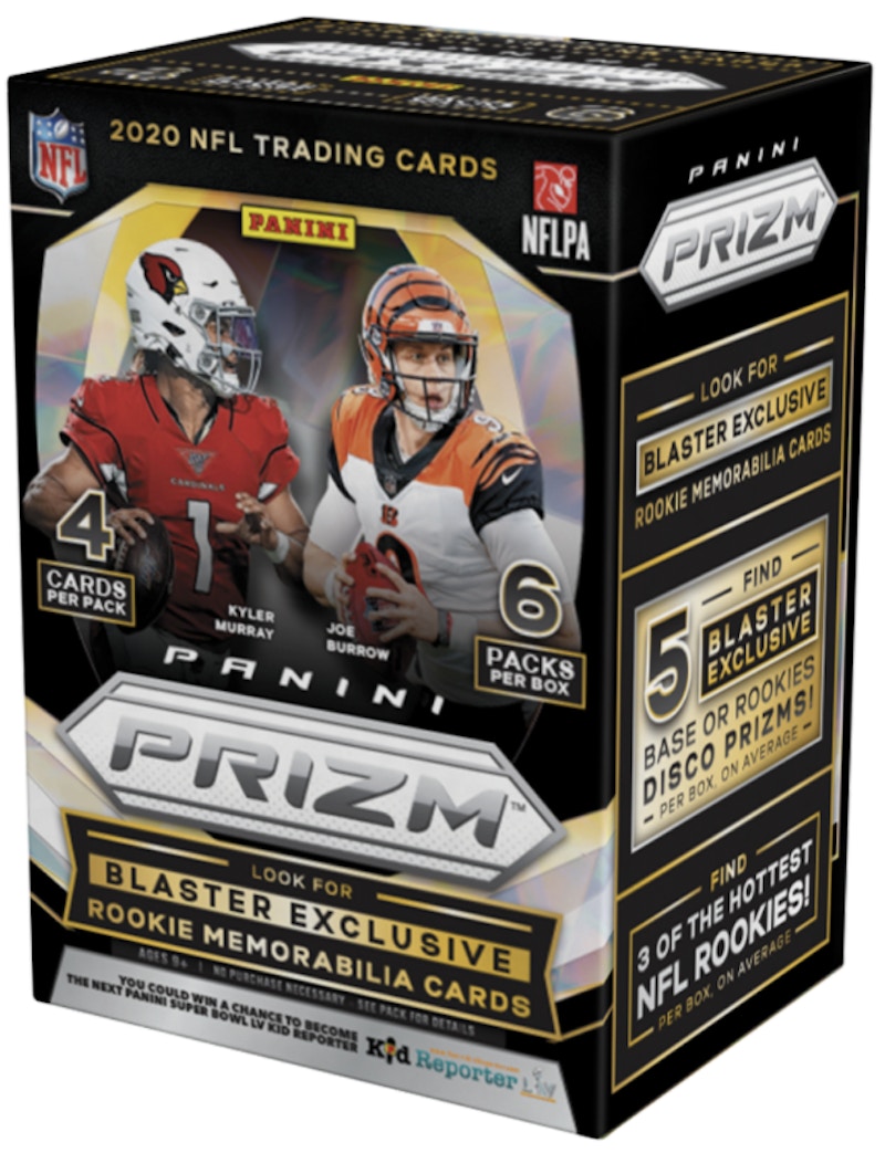 2020 Panini Prizm Football Blaster Box Disco - 2020 - US