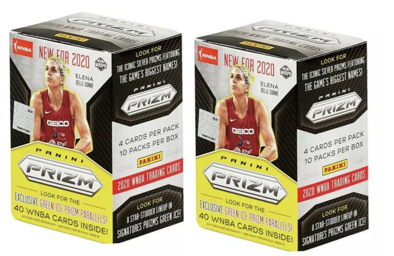 2020 Panini Prizm WNBA Fanatics Blaster Box 40 ct. 2x Lot - 2020