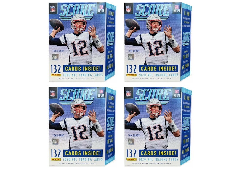 2020 Panini Score Football Blaster Box 4x Lot - 2020 - GB