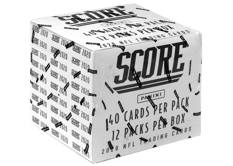 2020 Panini Score Football Factory Sealed Multi-Pack Cello Fat Pack Box ...