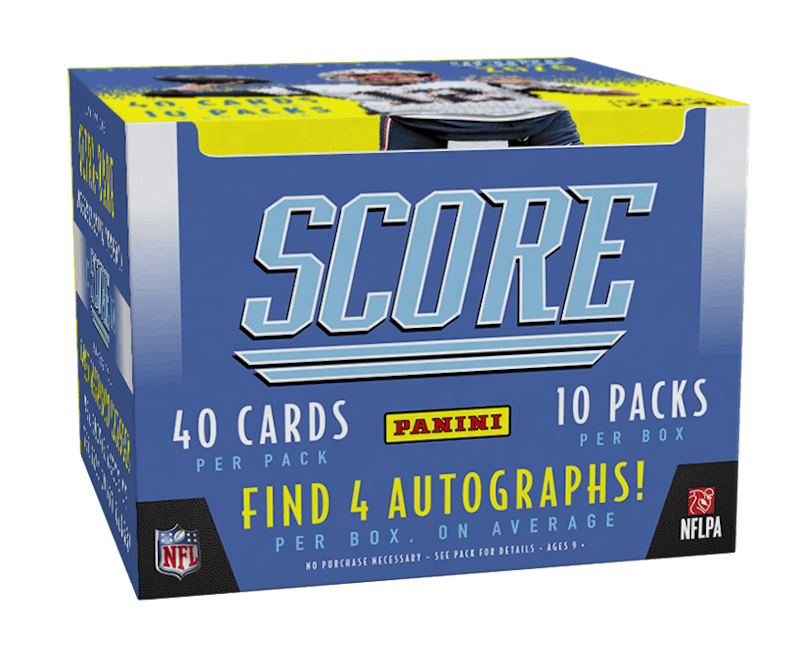 2020 Panini Score Football Hobby Jumbo Box - 2020 - US