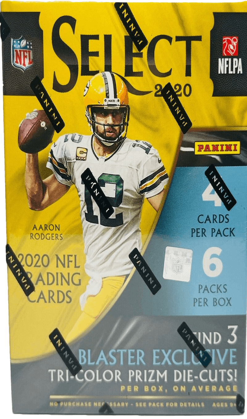 2020 Panini Select Football Blaster Box (Tri-Color Die-Cuts) - 2020