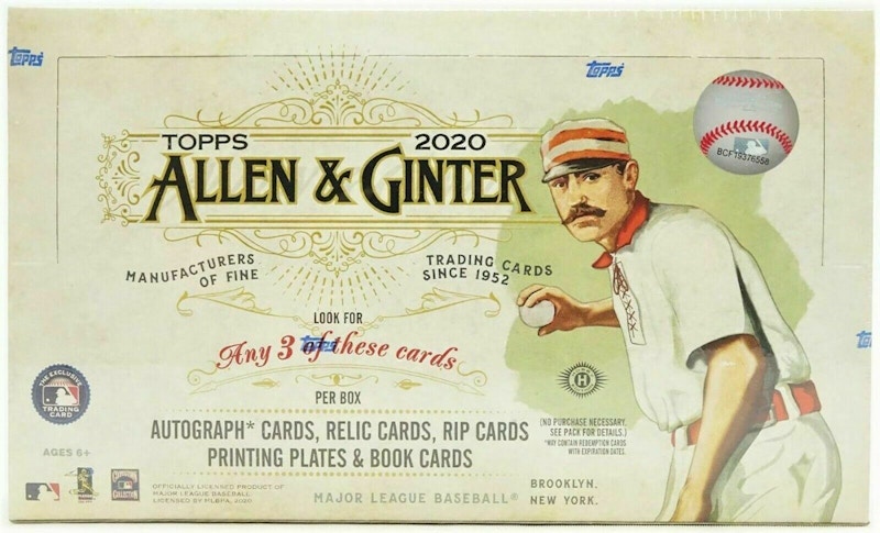 2020 Topps Allen & Ginter Baseball Hobby Box - 2020 - US