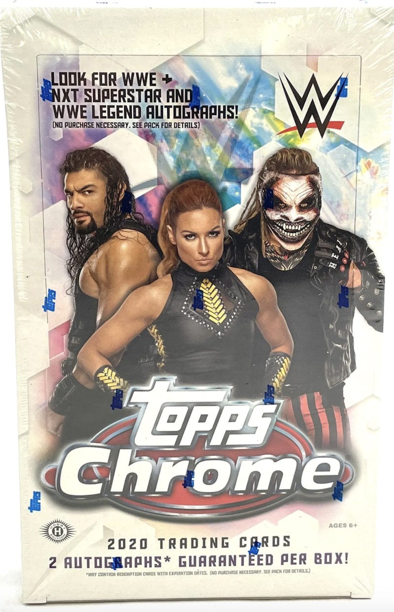 2020 Topps Chrome WWE Wrestling Hobby Box - 2020 - US