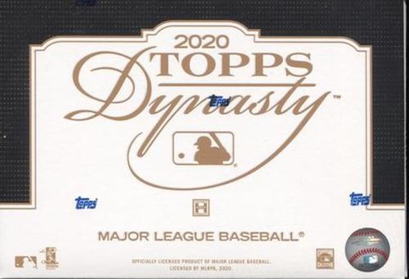 2020 Topps Dynasty Baseball Hobby Box - 2020 - US