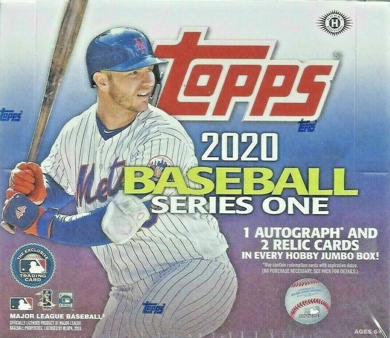2020 Topps Series One Baseball Jumbo Box - 2020 - FR
