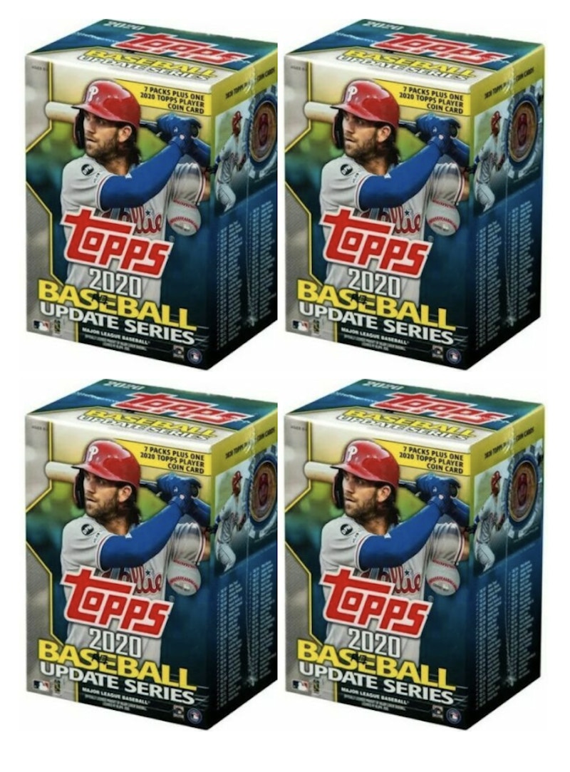 2020 Topps Update Baseball Blaster Box 4x Lot - 2020 - US
