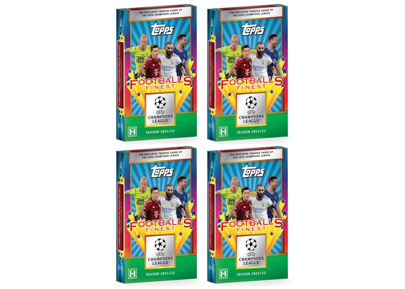 2021-2022 Topps UEFA Champions League Finest Flashbacks Soccer Hobby ...