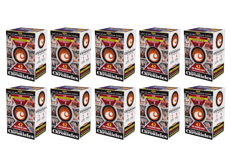 2021-22 Panini Chronicles Basketball Blaster Box 10x Lot - 2021-22 - JP