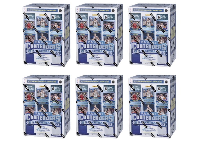 2021-22 Panini Contenders Basketball Fanatics Exclusive Blaster Box (30 ...
