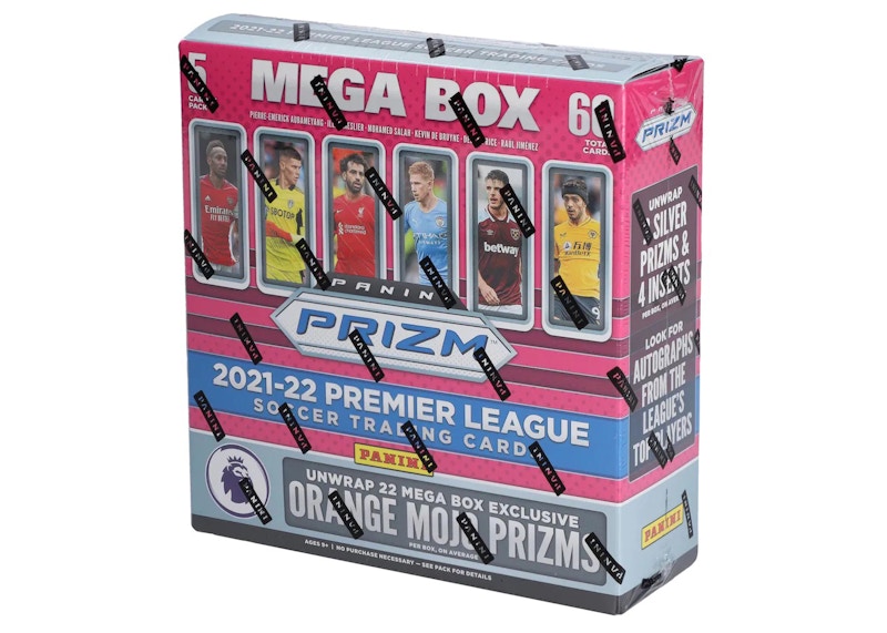 2021-22 Panini Prizm Premier League Soccer Fanatics Exclusive Mega Box ...