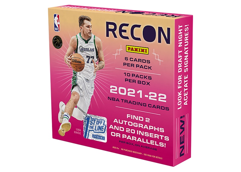 2021-22 Panini Recon Basketball 1st Off The Line Hobby Box - 2021-22 - IT