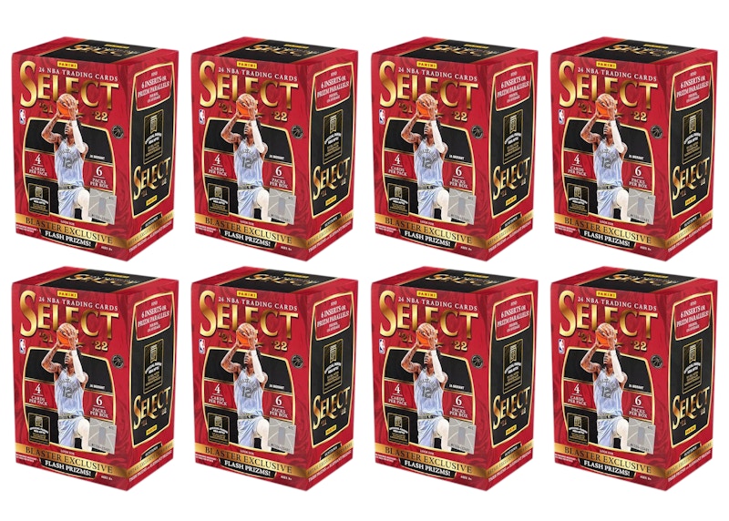 2021-22 Panini Select Basketball Blaster Box (Flash Prizms) 8x Lot ...