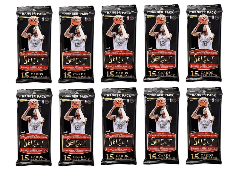 2021-22 Panini Select Basketball Hanger Pack 10x Lot - 2021-22 - MX