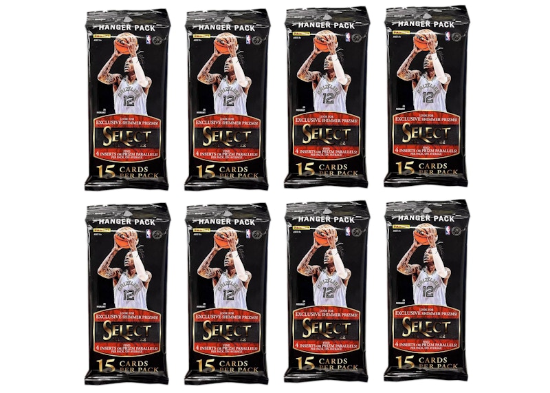 2021-22 Panini Select Basketball Hanger Pack 8x Lot - 2021-22 - US