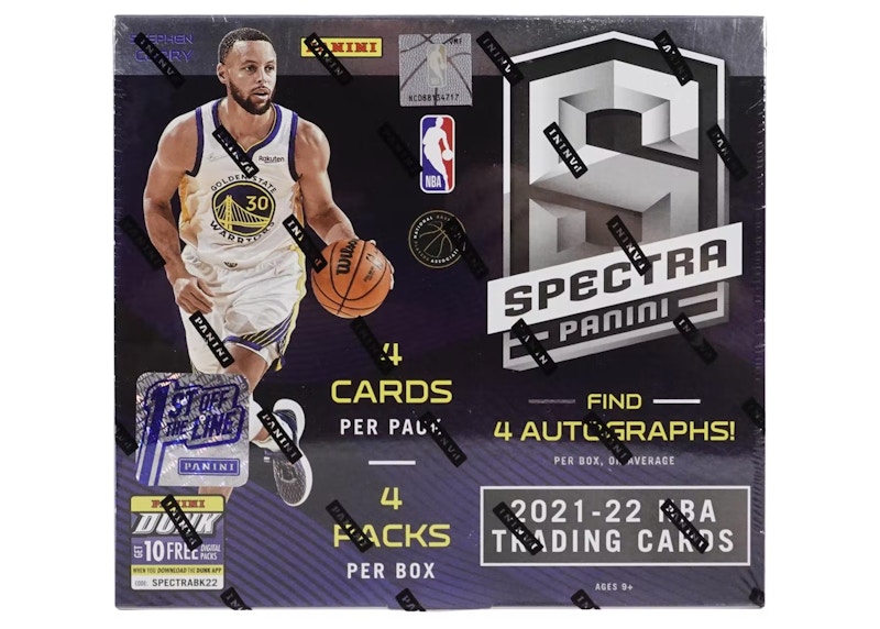 2021-22 Panini Spectra Basketball 1st Off The Line Hobby Box - 2021-22 - GB