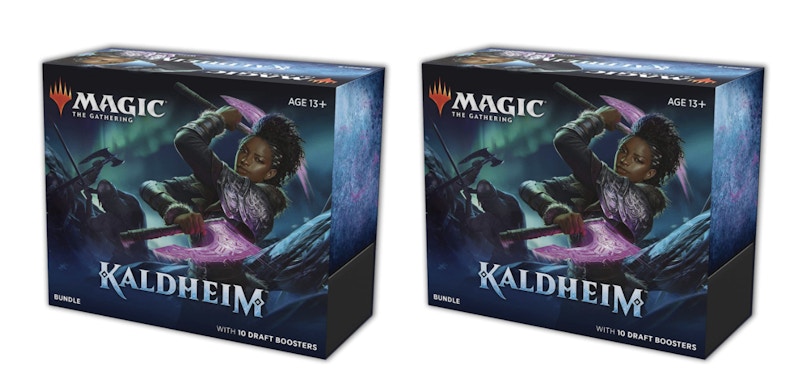 Magic: The Gathering TCG Kaldheim Bundle Box (10 Draft Booster Packs ...