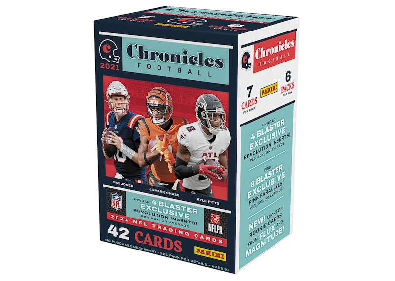 2021 Panini Chronicles Football Fanatics Exclusive Blaster Box - 2021 - TW