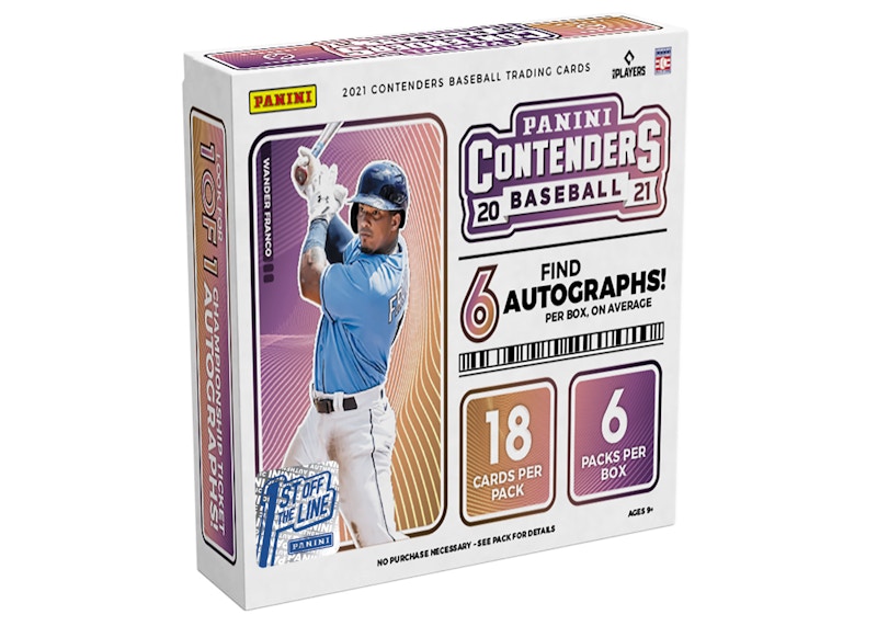 2021 Panini Contenders Baseball 1st Off The Line Box - 2021 - US