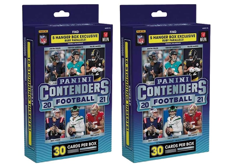 2021 Panini Contenders Football Hanger Box 2x Lot - 2021 - US