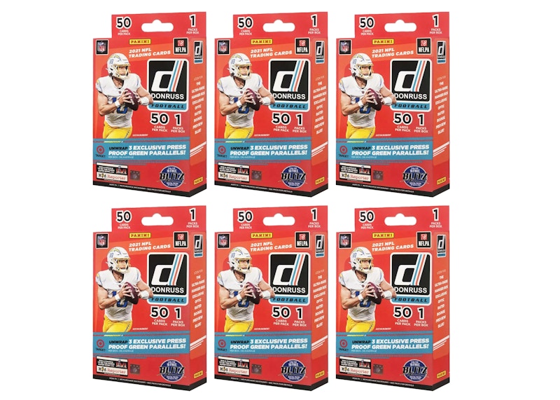 2021 Panini Donruss Football Target Exclusive Hanger Box 6x Lot - 2021 - FR