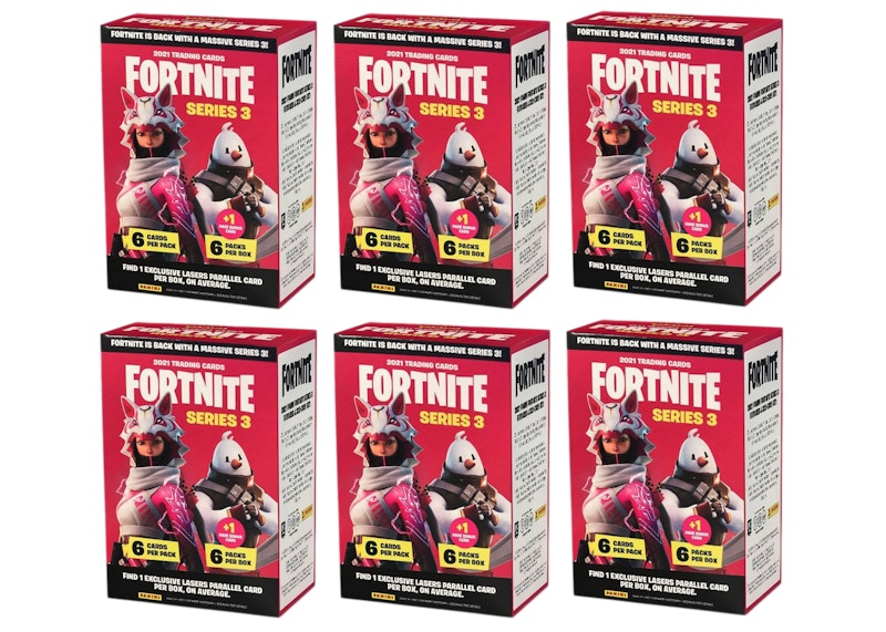 2021 Panini Fortnite Series 3 Blaster Box 6x Lot - 2021 - US