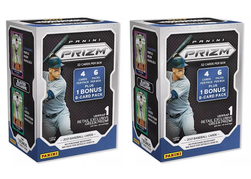 2021 Panini Prizm Baseball Blaster Box 2x Lot - 2021 - KR