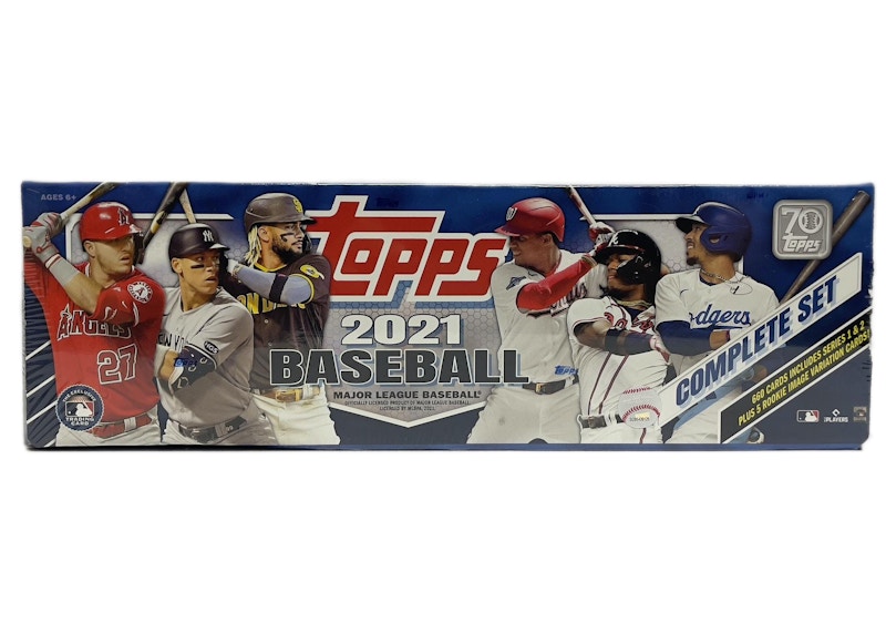 2021 Topps Baseball Complete Factory Set (Retail Blue) - 2021 - US