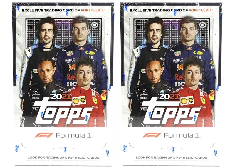 2021 Topps Formula 1 Racing Hobby Box 2x Lot - 2021 - US
