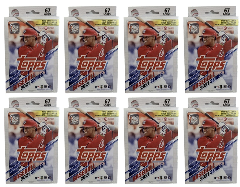 2021 Topps Series 1 Baseball Target Hanger Box 8x Lot - 2021