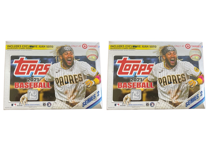 2021 Topps Series 2 Baseball Mega Box (Target Exclusive) 2x Lot - 2021 - US