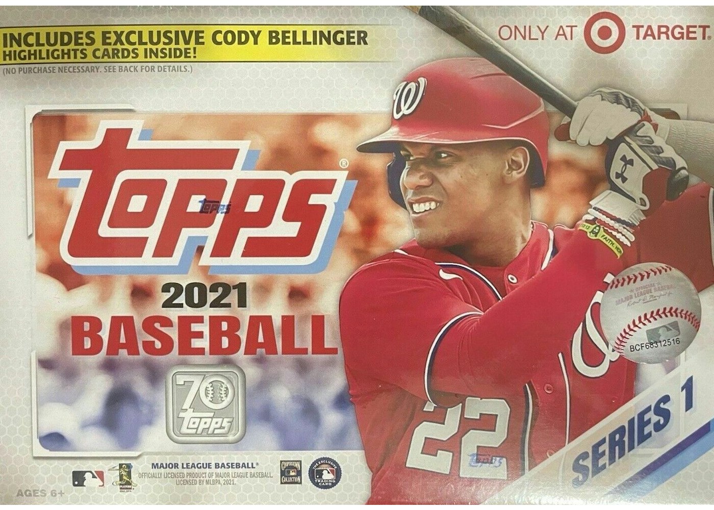 2021 Topps Series One Target Mega Box 16 Packs - 2021