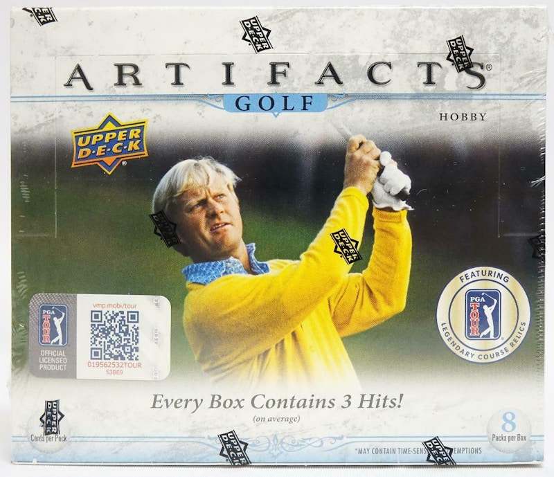 2021 Upper Deck Artifacts Golf Hobby Box - 2021 - KR