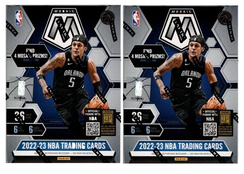 2022-2023 Panini Mosaic Basketball Blaster 2x Lot - 2022-2023 - KR
