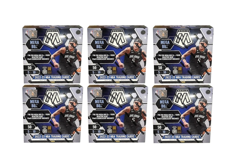 2022-2023 Panini Mosaic Basketball Mega Box 6x Lot - 2022-2023 - KR