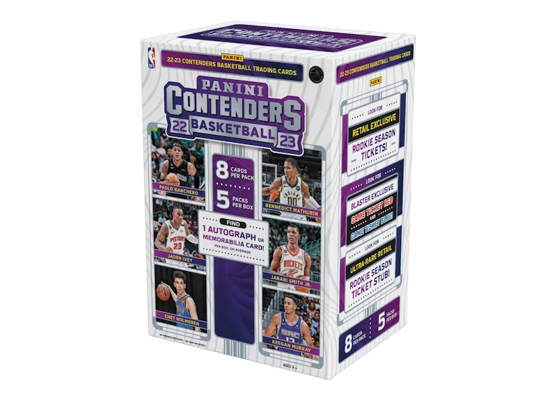2022-23 Panini Contenders Basketball Blaster Box - 2022-23 - GB