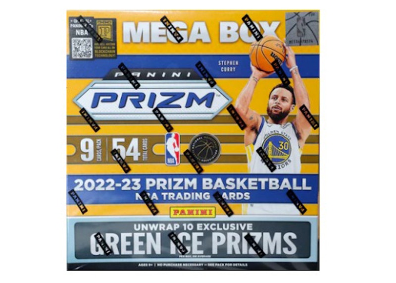 2022-23 Panini Prizm Basketball Fanatics Exclusive Mega Box (Green Ice ...