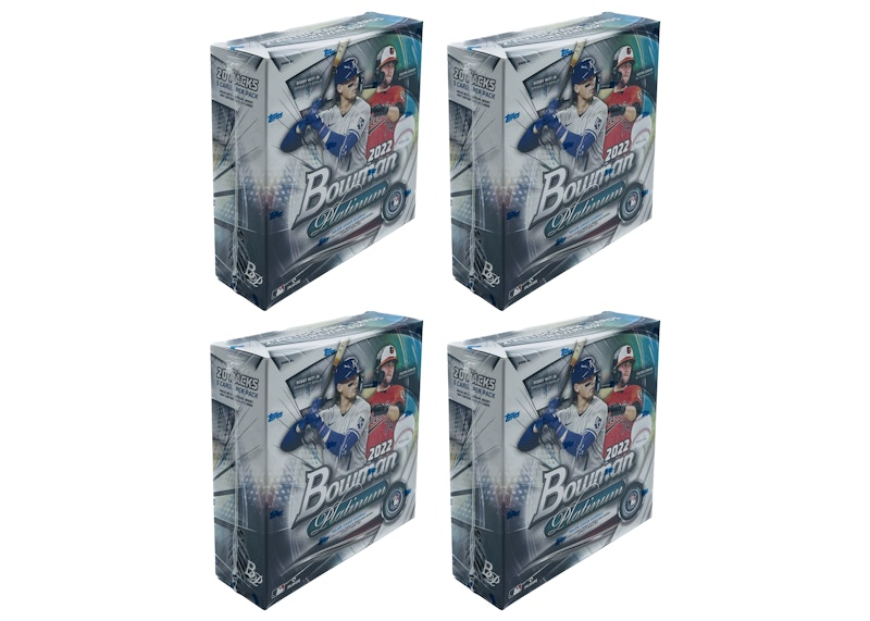 2022 Bowman Platinum Baseball Monster Box 4x Lot - 2022 - US