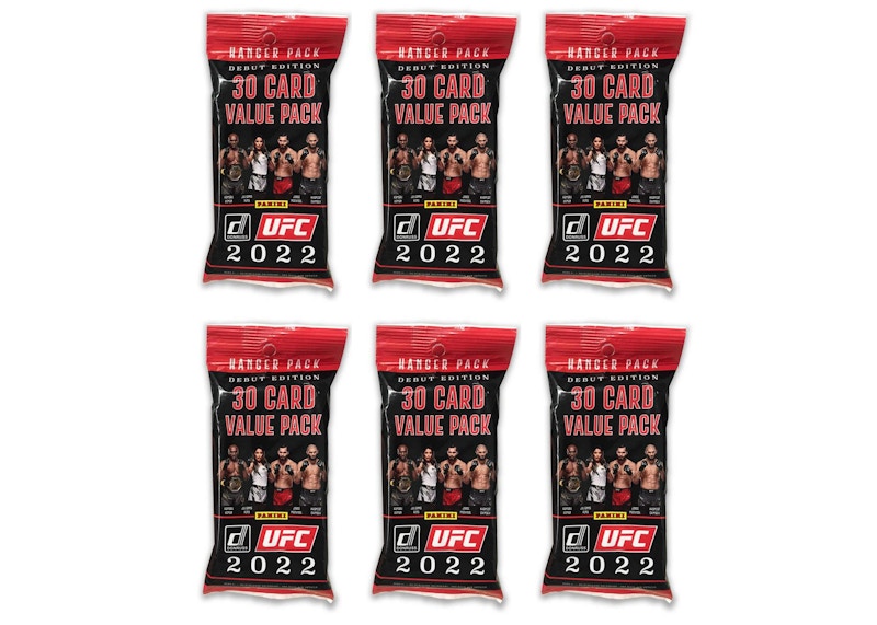 2022 Panini Donruss UFC Fat Pack 6x Lot - 2022 - KR