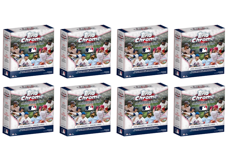 2022 Topps Chrome Logofractor Edition Baseball Box 8x Lot - 2022 - KR