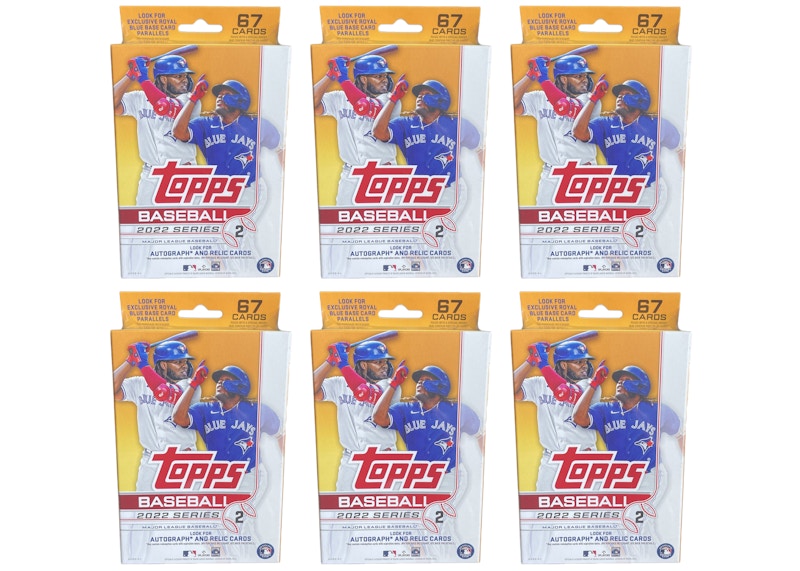 2022 Topps Series 2 Baseball Hanger Box 6x Lot - 2022 - US