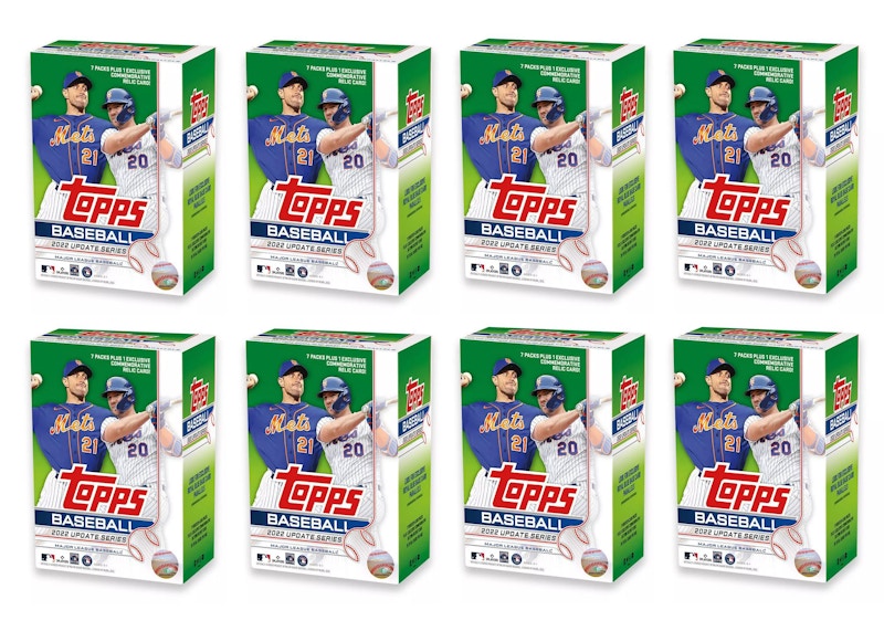 2022 Topps Update Series Baseball Blaster Box 8x Lot - 2022 - US