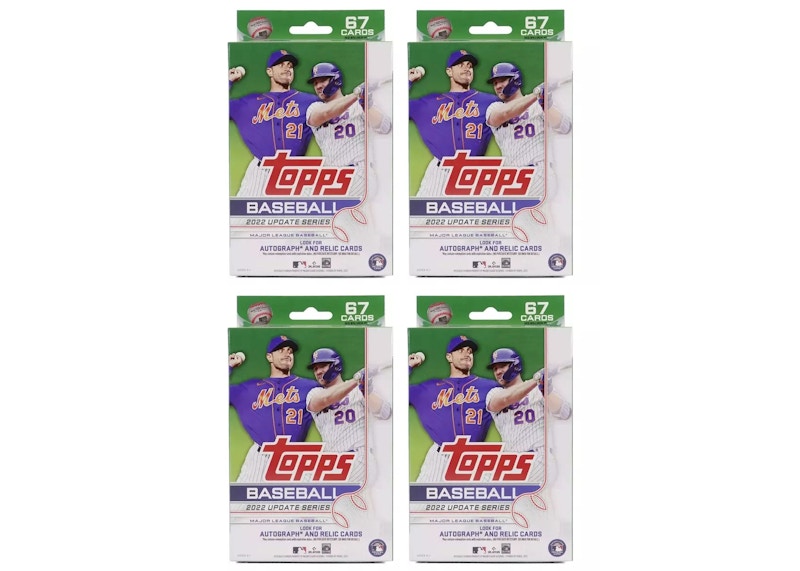 2022 Topps Update Series Baseball Hanger Box 4x Lot - 2022 - DE