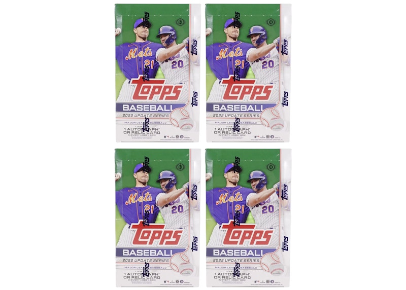 2022 Topps Update Series Baseball Hobby Box 4x Lot - 2022 - GB