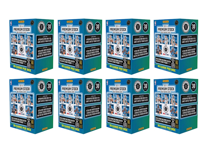 2023-24 Panini Premium Stock Basketball Blaster Box 8x Lot - 2023-24 - US