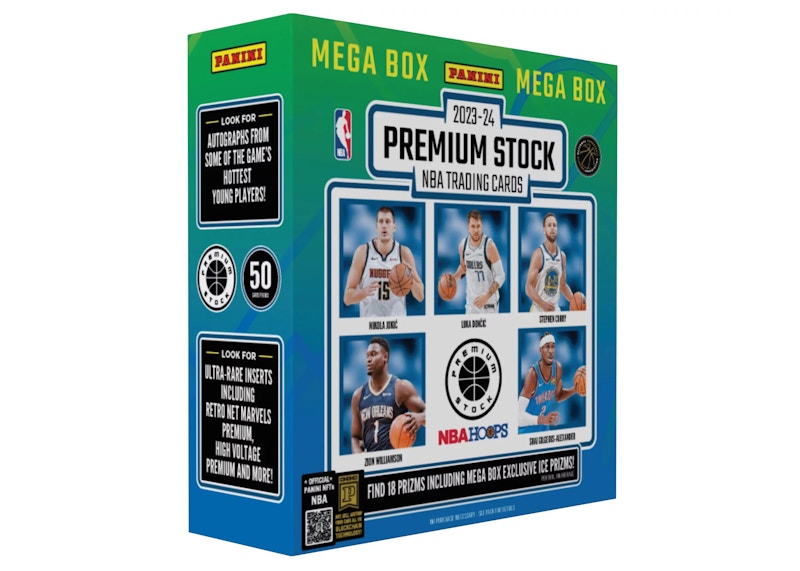 2023-24 Panini Premium Stock Basketball Mega Box (Ice Prizms) - 2023-24 ...
