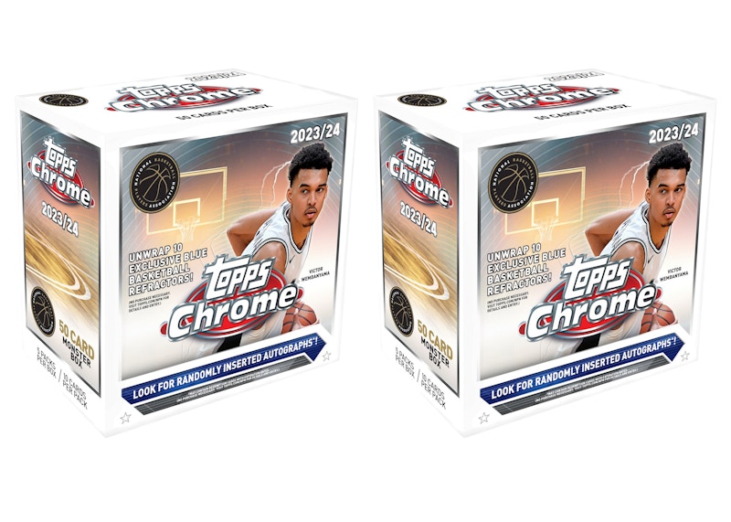 2023-24 Topps Chrome Basketball Monster Box (2x Lot) - 2023-24 - US