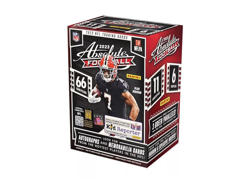 2023 Panini Absolute Football Blaster Box (Green Parallels) 20x Sealed ...