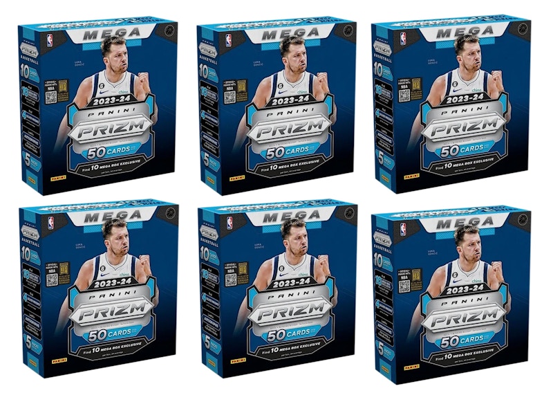 2023 Panini Prizm Basketball Mega Box (Pink Ice Prizms) 6x Lot - 2023 - US